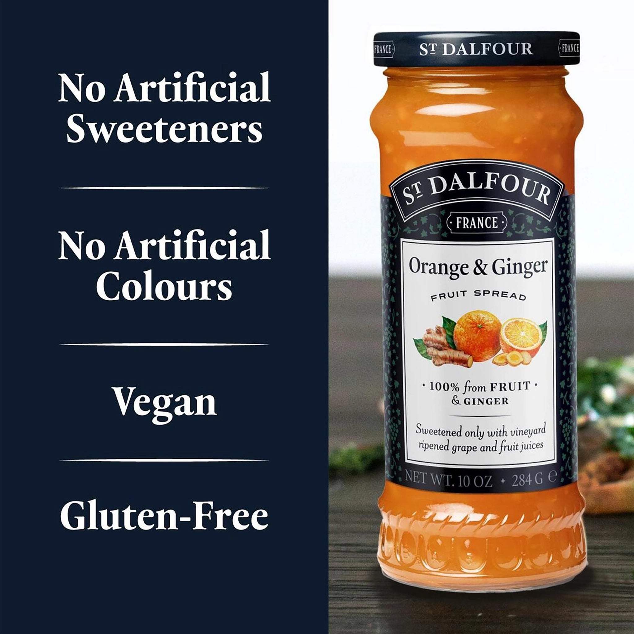 Orange & Ginger Fruit Spread | St. Dalfour